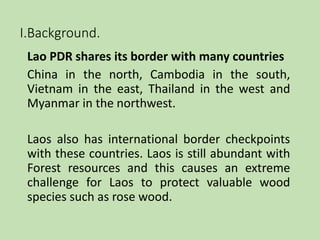 03 Lao pdr country report presentation | PPT