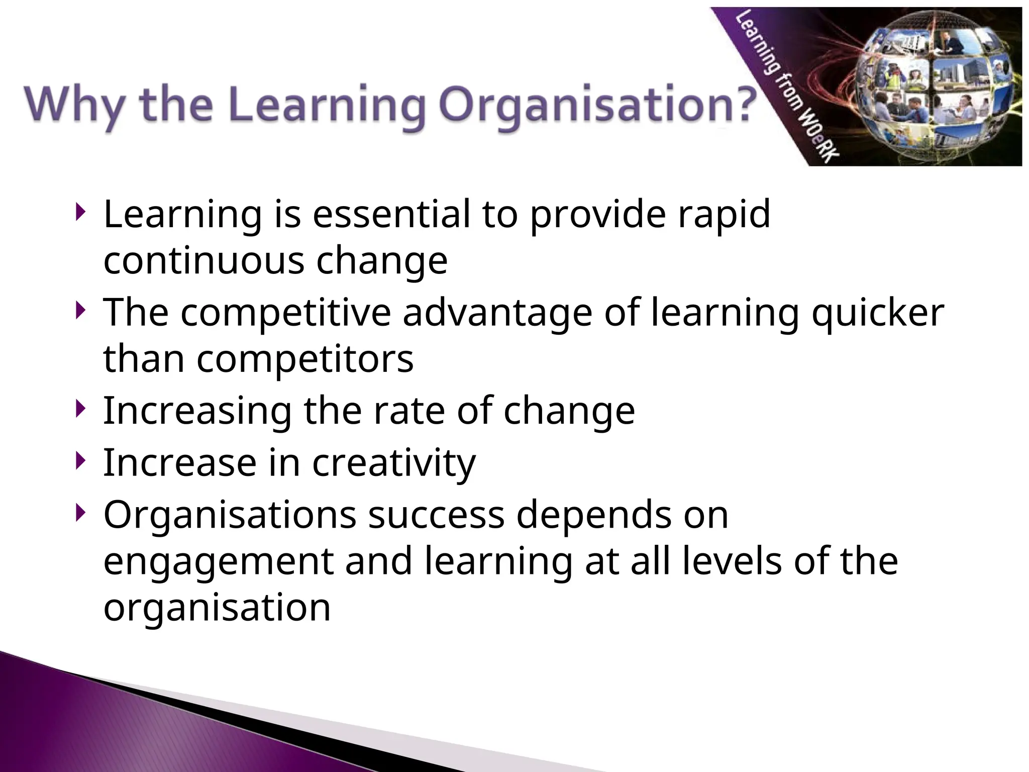 03 Learning Organisation and its impact | PPT