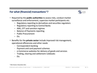 Legal Entity Identifier | PPTX