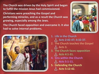 03 life in the early church | PPTX