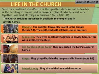 03 life in the early church | PPTX