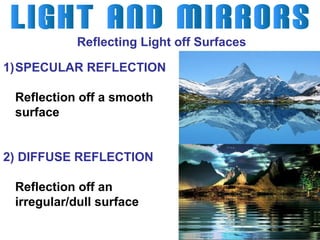 03 light and mirrors | PPT