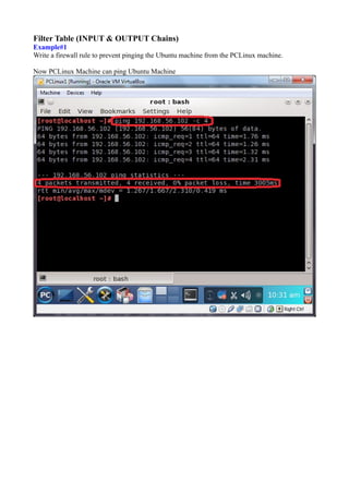 03 linuxfirewall1 | PDF | Operating Systems | Computer Software and Applications