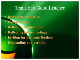 03 listening skills | PPT