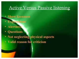 03 listening skills | PPT