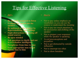 03 listening skills | PPT