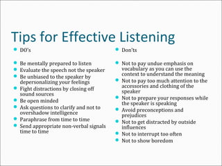 03 listening skills1 | PPT
