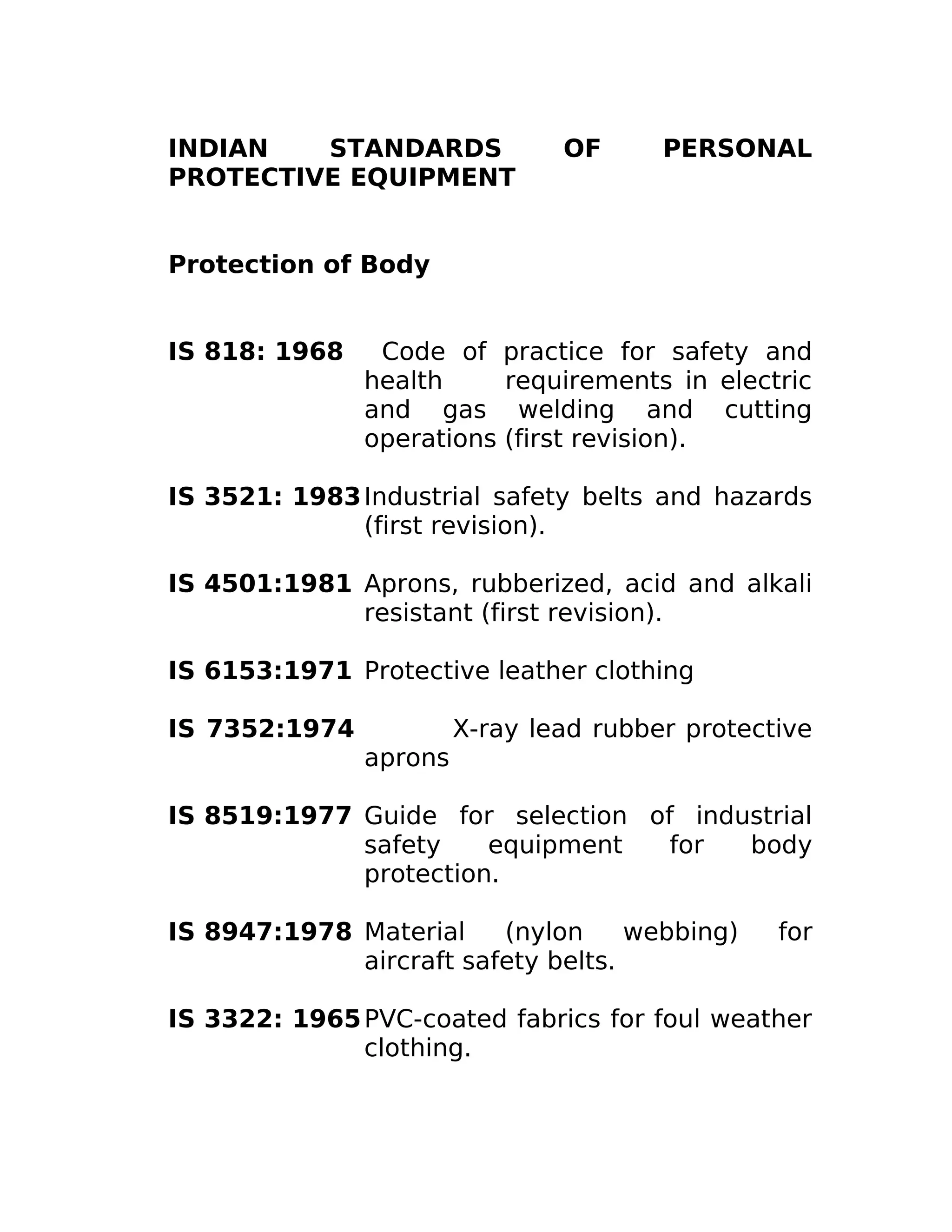 03 List of PPE Is Standards.pdf03 List of PPE Is Standards.pdf