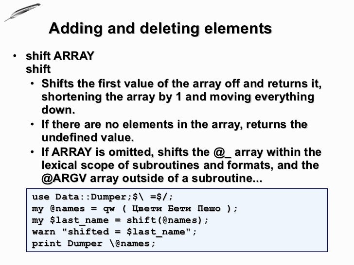 Lists and arrays