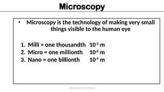 03L MICROSCOPY.pptx 03L MICROSCOPY.pptx