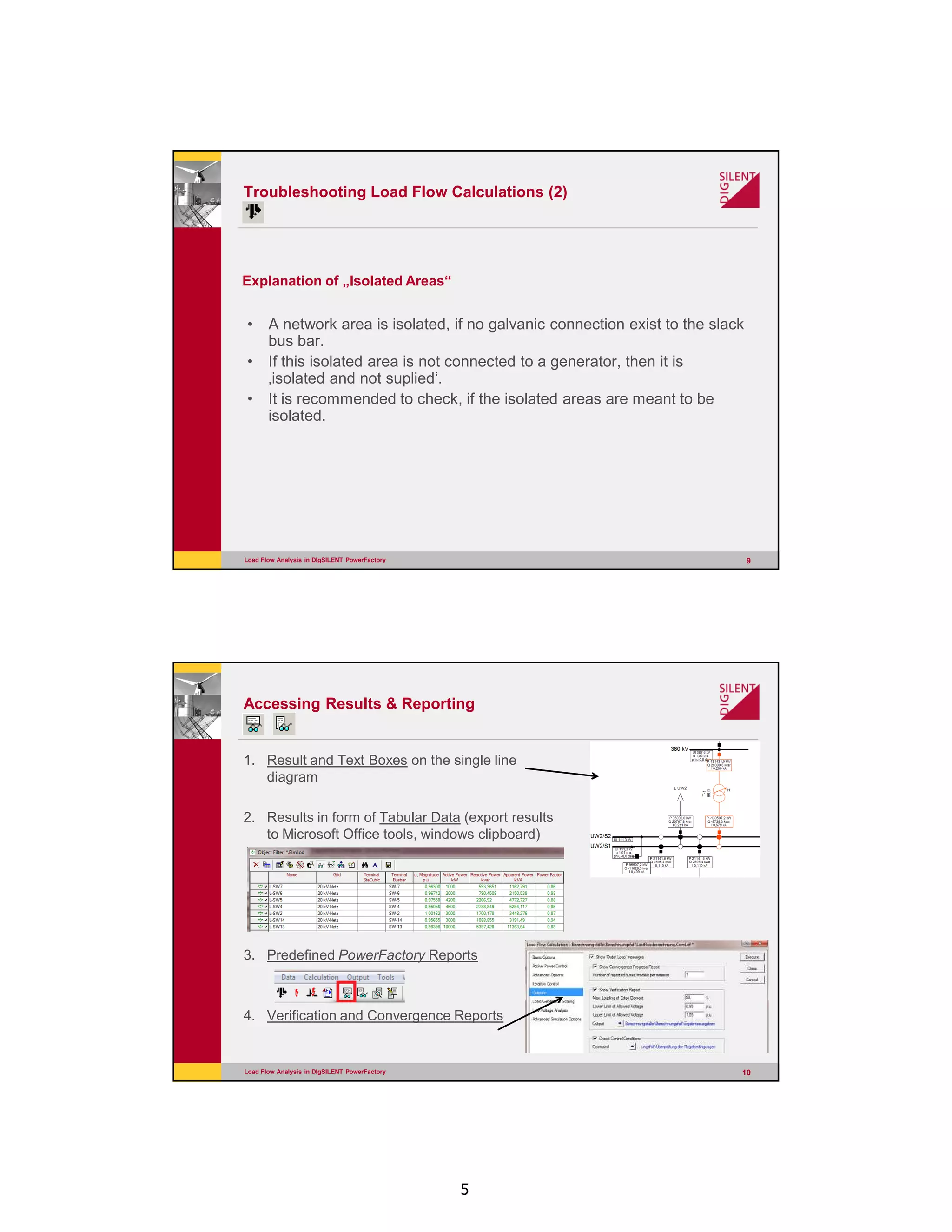 DigSILENT PF - 03 load flow_analysis | PDF