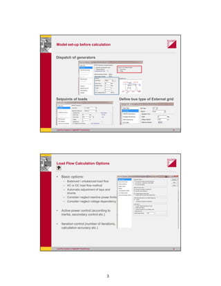 DigSILENT PF - 03 load flow_analysis | PDF