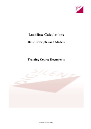 DigSILENT PF - 03 loadflow theory | PDF