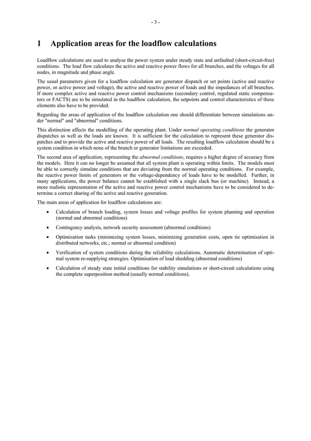 DigSILENT PF - 03 loadflow theory | PDF | Computer Software and Applications | Computing