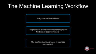 03 machine learning workflow v2 | PPTX