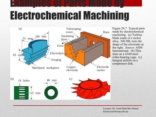 machining advance or non conventional pp | PPT