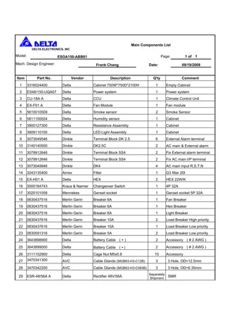 03 main components of outdoor | PDF