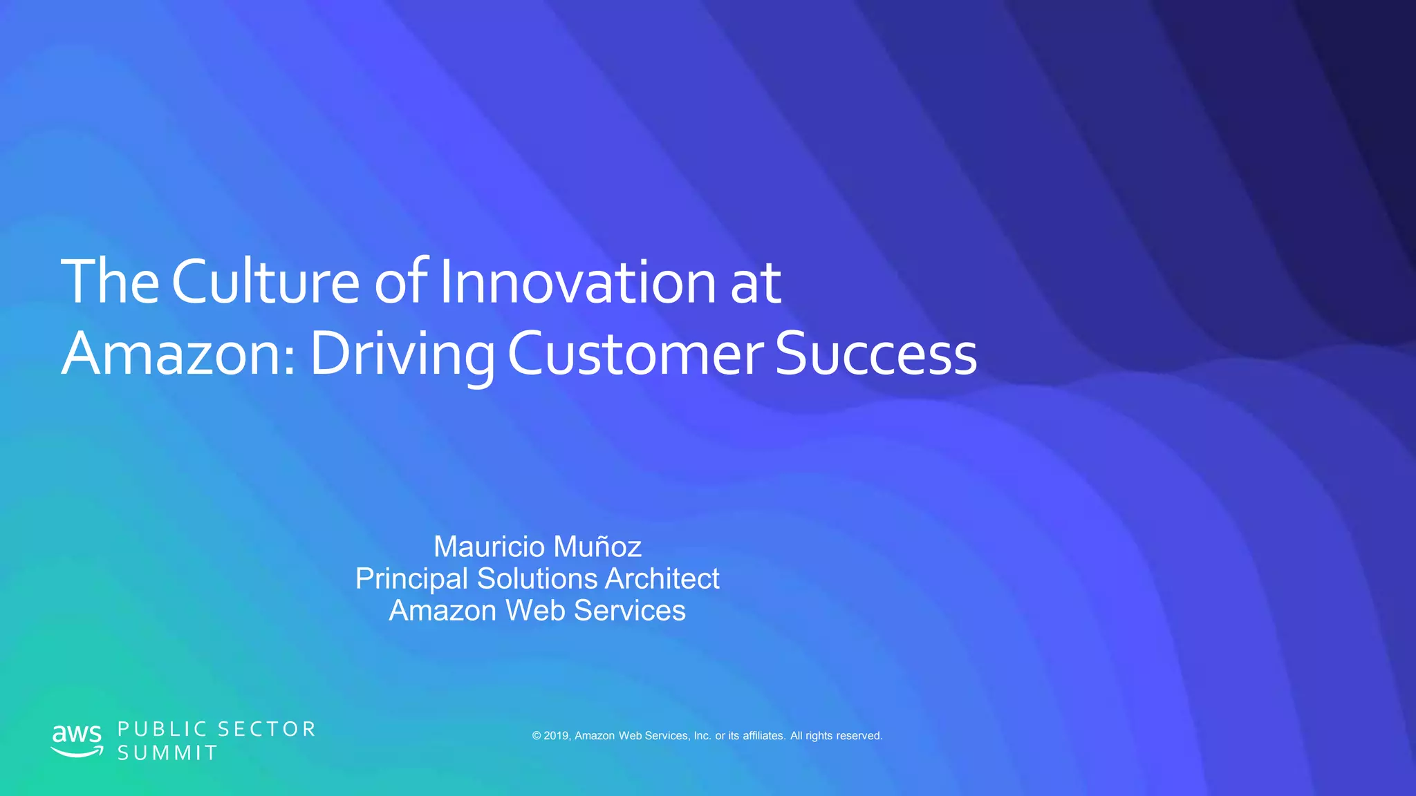 The Culture of Innovation at Amazon – Driving Customer Success | PPTX