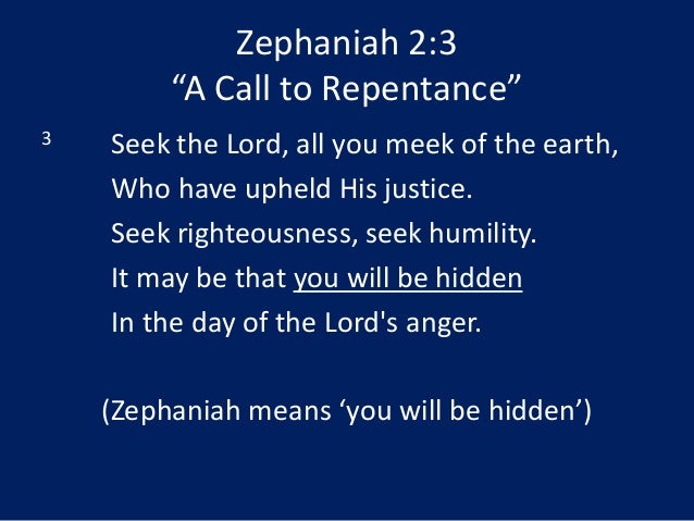 Zephaniah 2