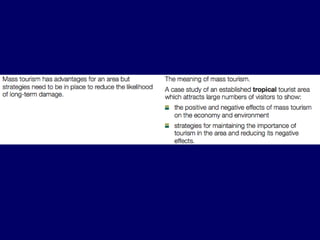 03 mass tourism | PPTX