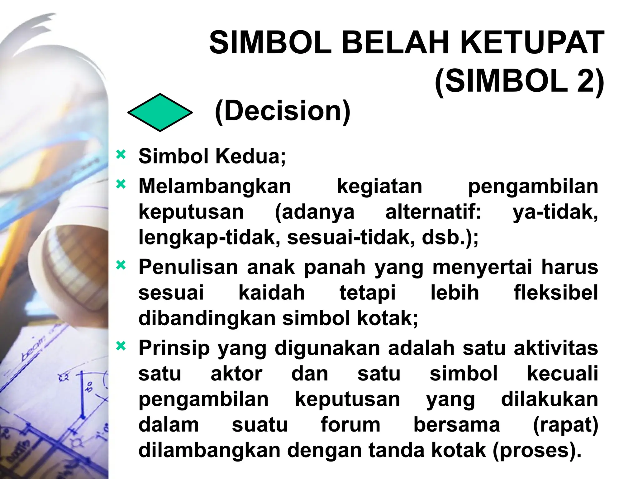 penggunaan simbol di standar operasional prosedur administrasi ...