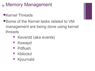 Linux Performance Tunning Memory | PPT