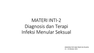 Tatalaksana Infeksi Menular Seksual (IMS) | PPTX