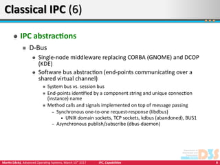 IPC in Microkernel Systems, Capabilities | PDF
