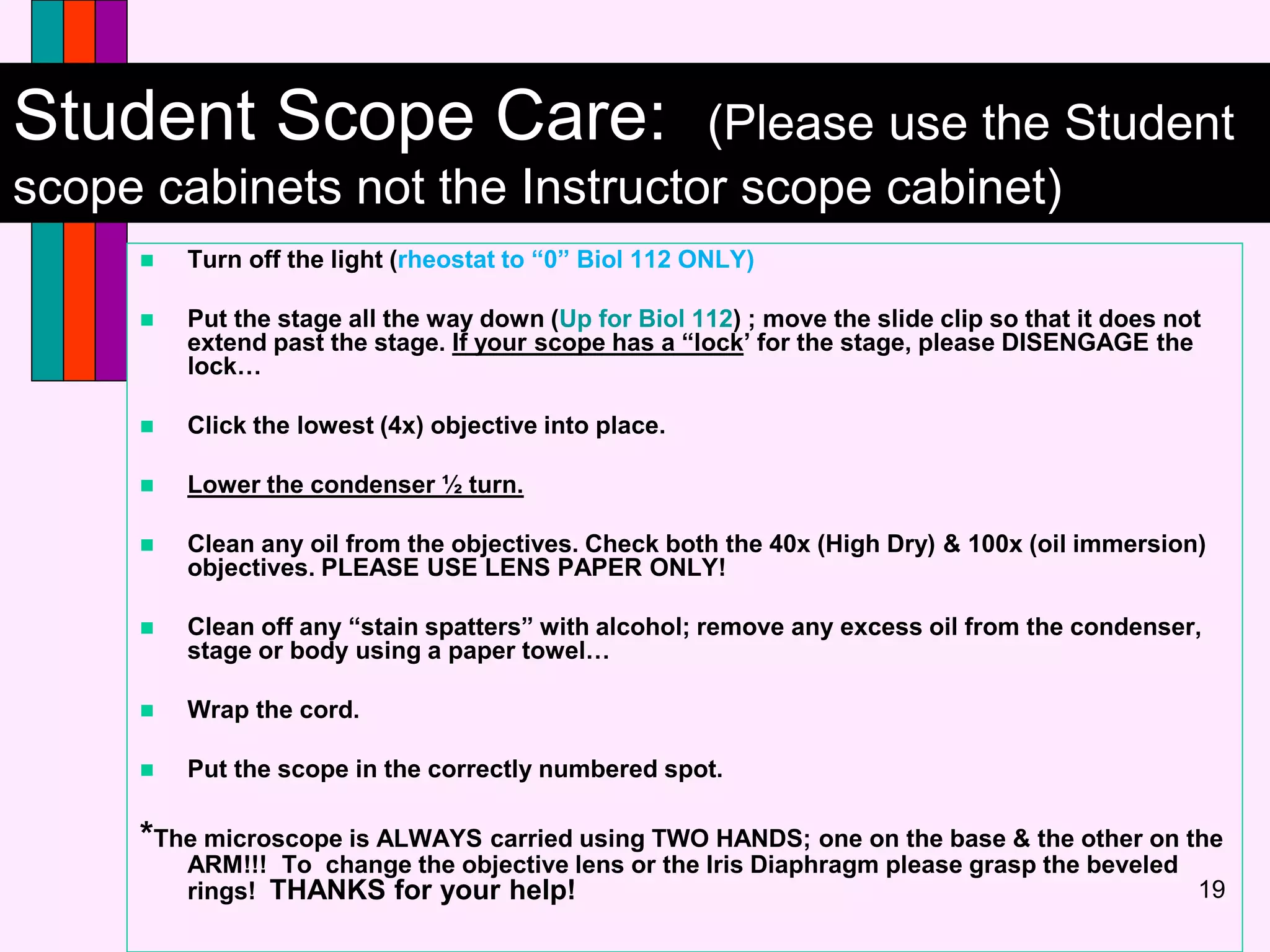 Ch 3 Microscopy | PPT | Photography | Arts and Crafts