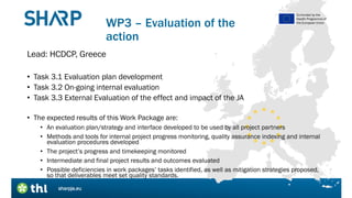 Mika Salminen: SHARP Joint Action | PPT