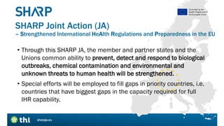 Mika Salminen: SHARP Joint Action | PPT