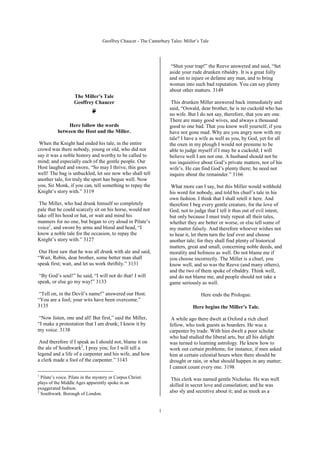 The miller | PDF