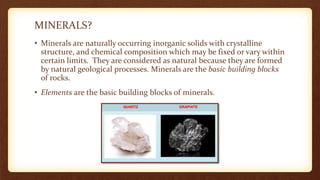 03 minerals | PPTX