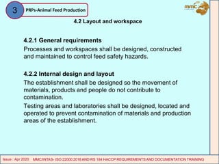 ISO 22000 Requirements Documentation Training | PPT