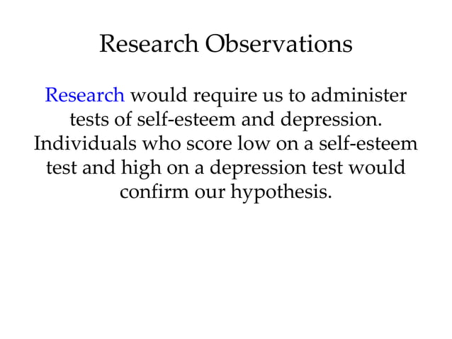 Introductory Psychology: Research Design | PPT | Science