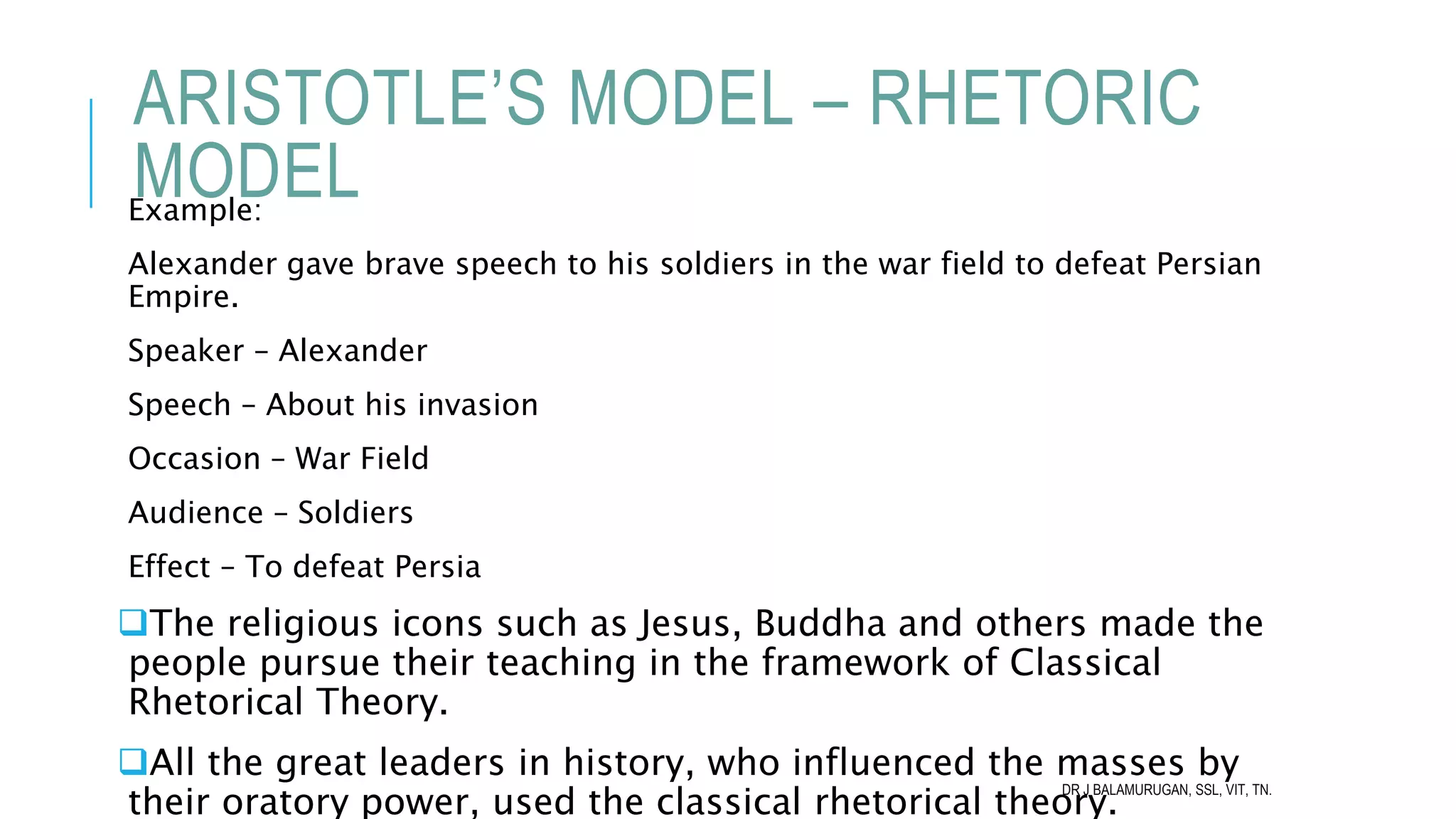 Models of communication | PPTX