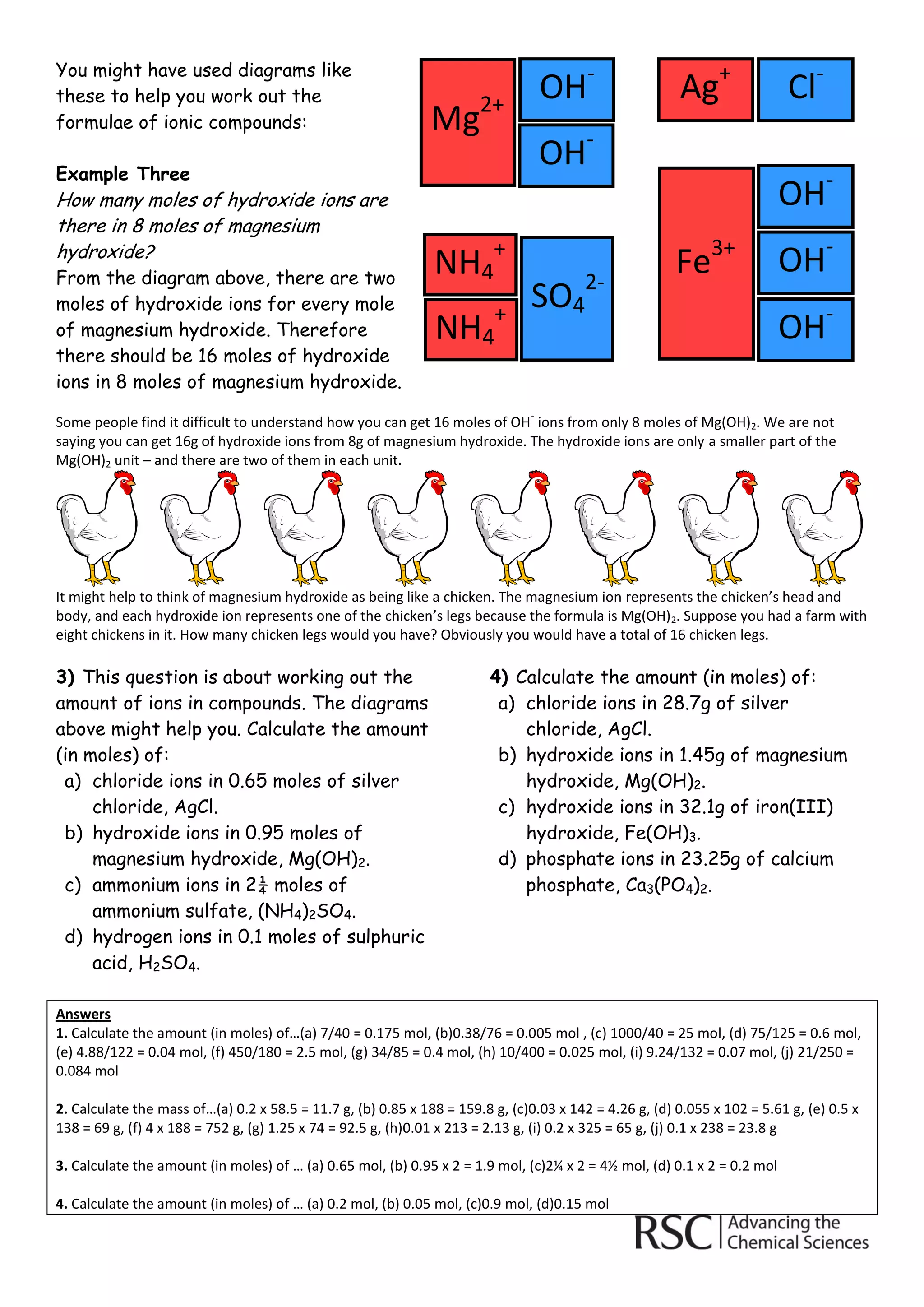 03 Moles Compounds | PDF