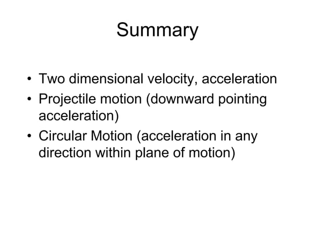 03 Motion in Two & Three Dimensions.ppt