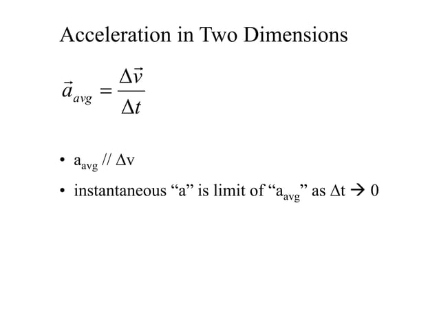 03 Motion in Two & Three Dimensions.ppt