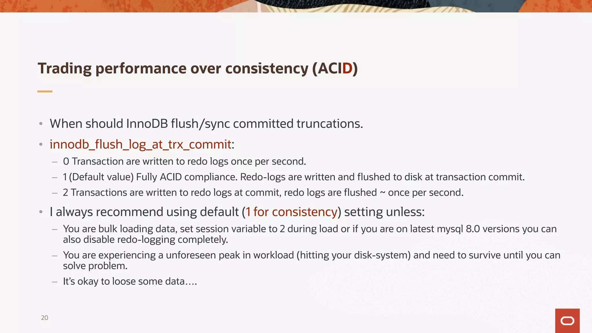 MySQL Performance - Best practices | PPT
