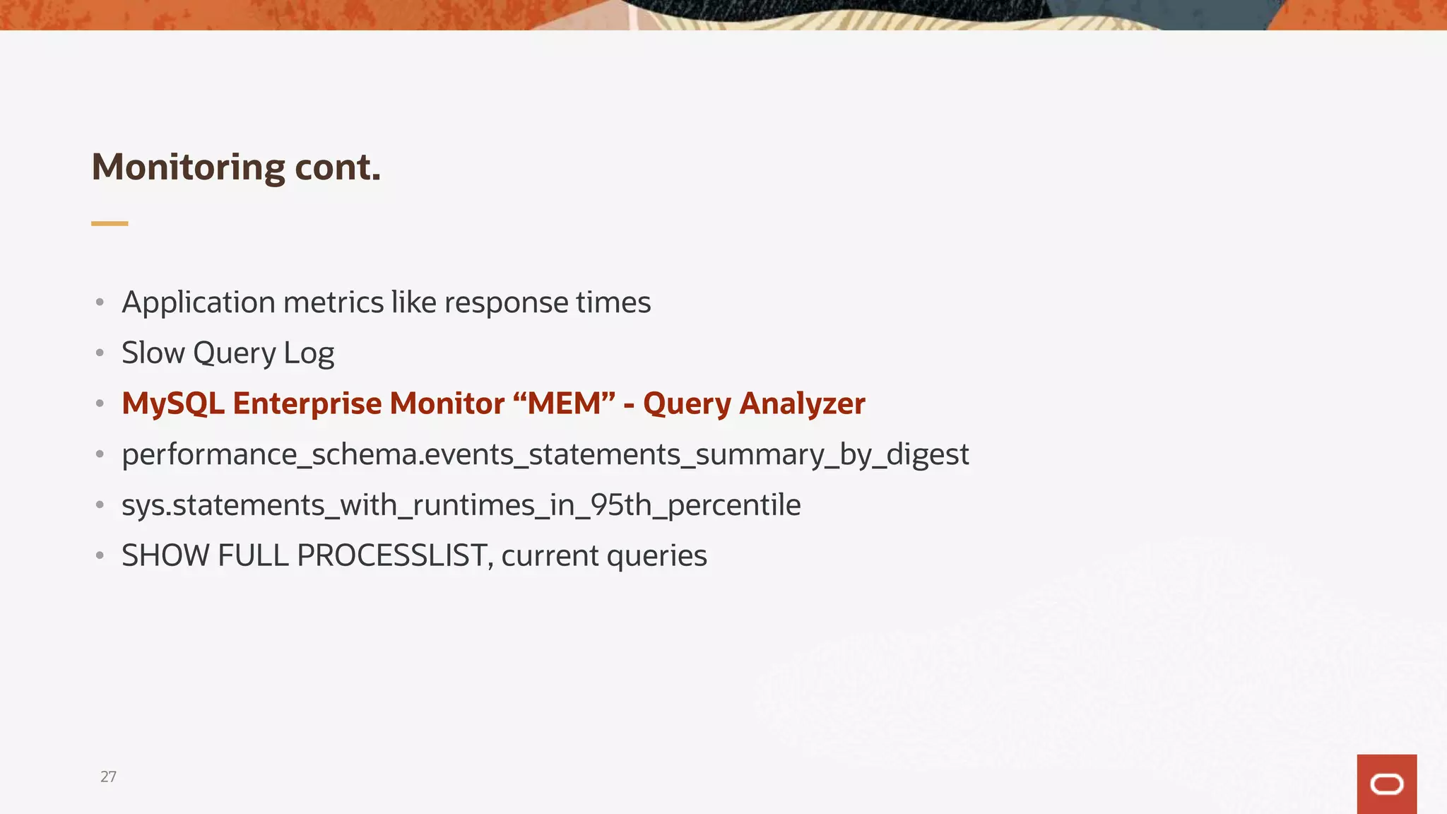 MySQL Performance - Best practices | PPT