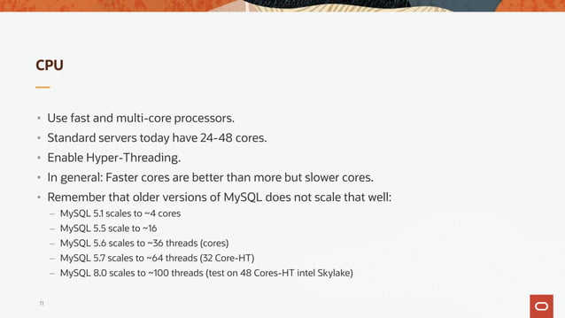 Mysql Performance Best Practices Ppt