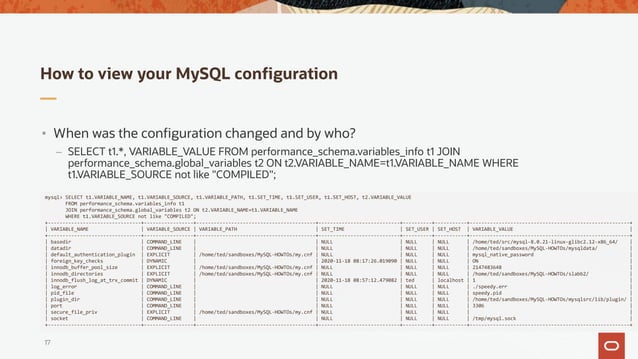 MySQL Performance - Best practices | PPT