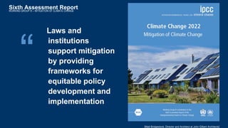 Near-term policy to realise the transition: policy structure, carbon ...