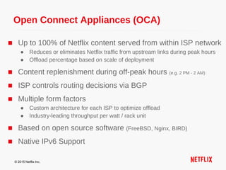 Netflix Open Connect: Delivering Internet TV to the world | PPT
