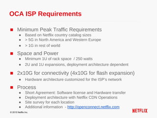 Netflix Open Connect: Delivering Internet TV to the world | PPT