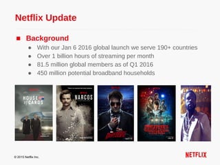 Netflix Open Connect: Delivering Internet TV to the world | PDF