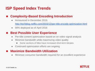 Netflix Open Connect: Delivering Internet TV to the world | PPT