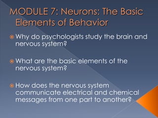 03 neuroscience & behavior | POTX
