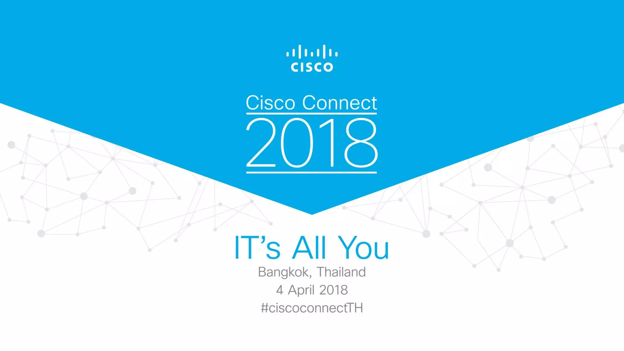 Cisco Connect 2018 Thailand - Next generation customer care and the ...